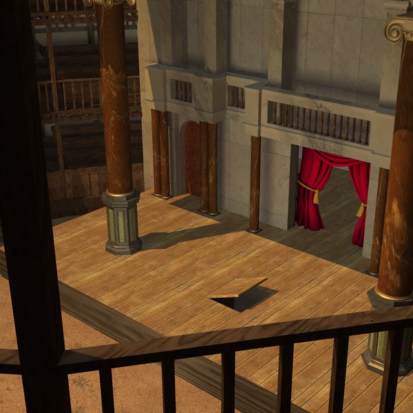 Globe Theatre 3d Model globe-theatre-3d-model