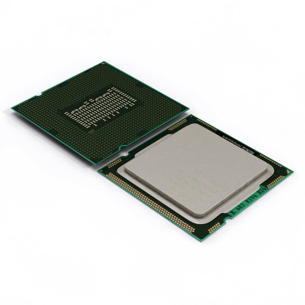 intel core i5 750 3d model