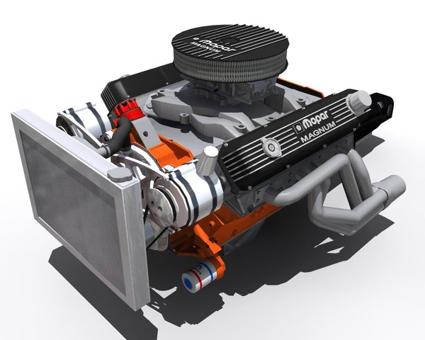 Performance V8 440 3d Model performance-v8-440-3d-model