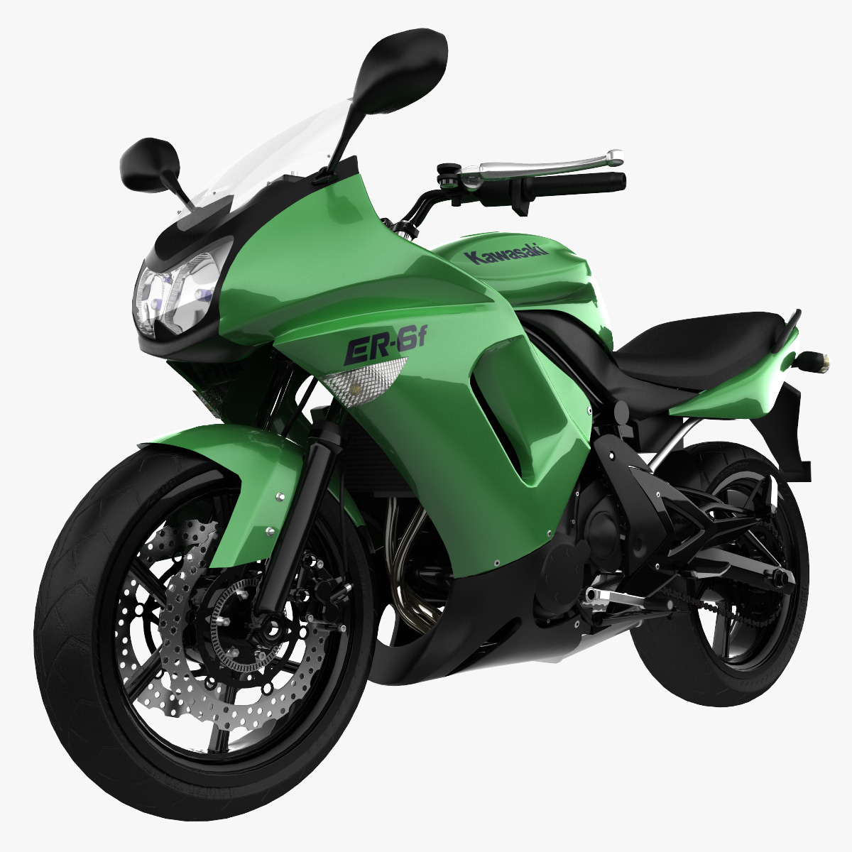 3d kawasaki er6f model