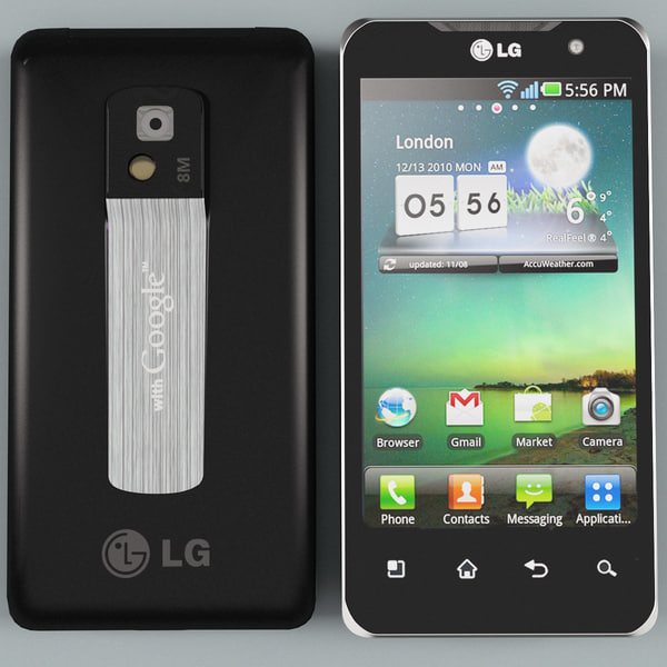 lg p990 optimus 2x obj