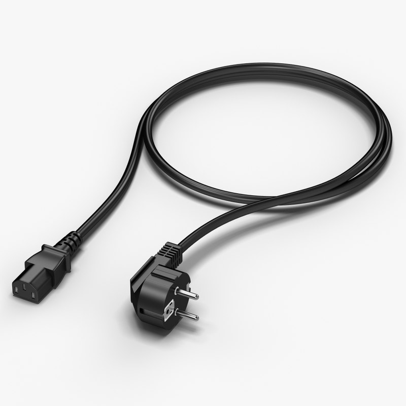 3d euro cable model