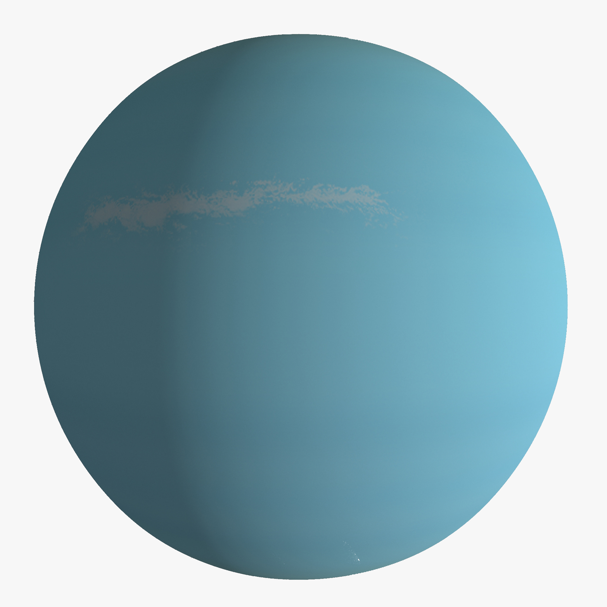 3d Model Of Uranus Planet 3d Model Of Uranus Planet