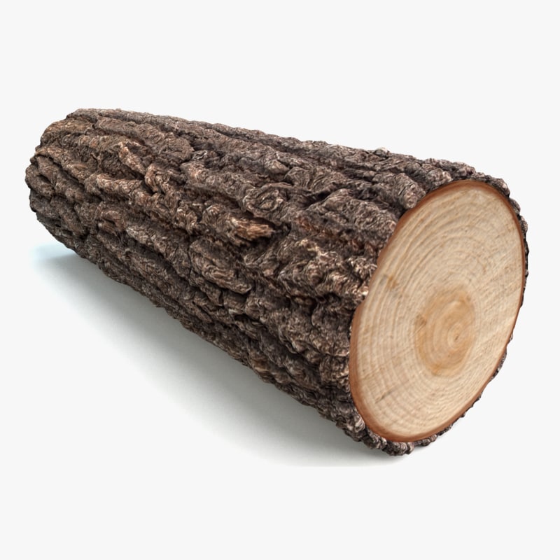 Log Wood Firewood 3d X