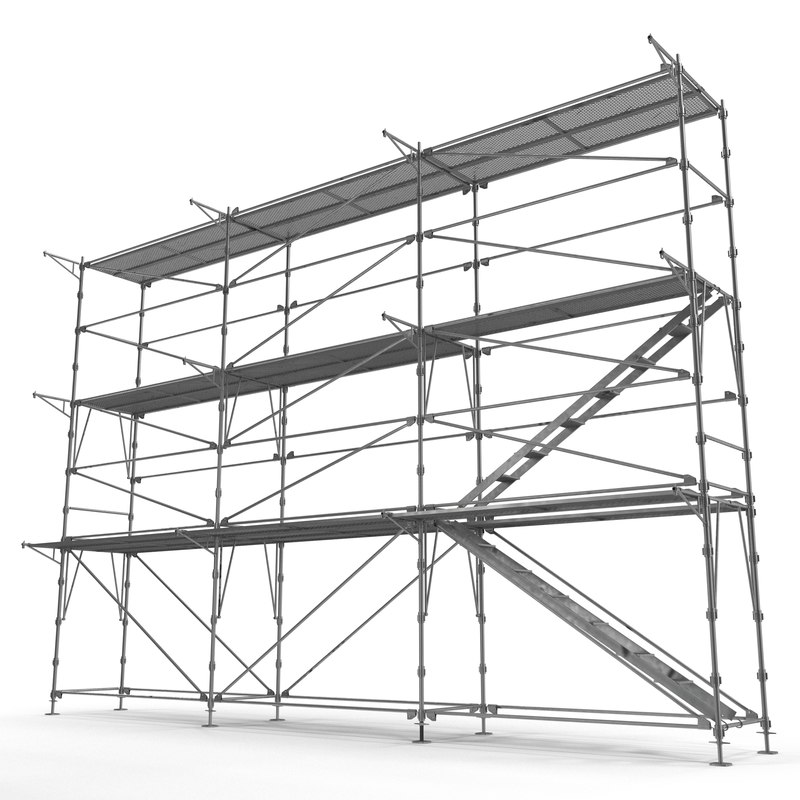 3dsmax Scaffolding Build