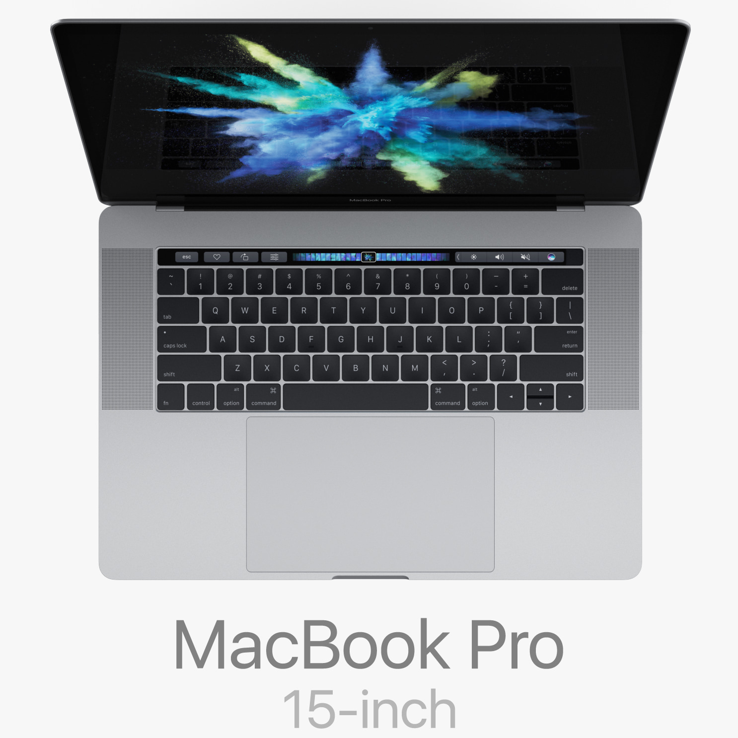macbook pro 15 inch touch 3d model