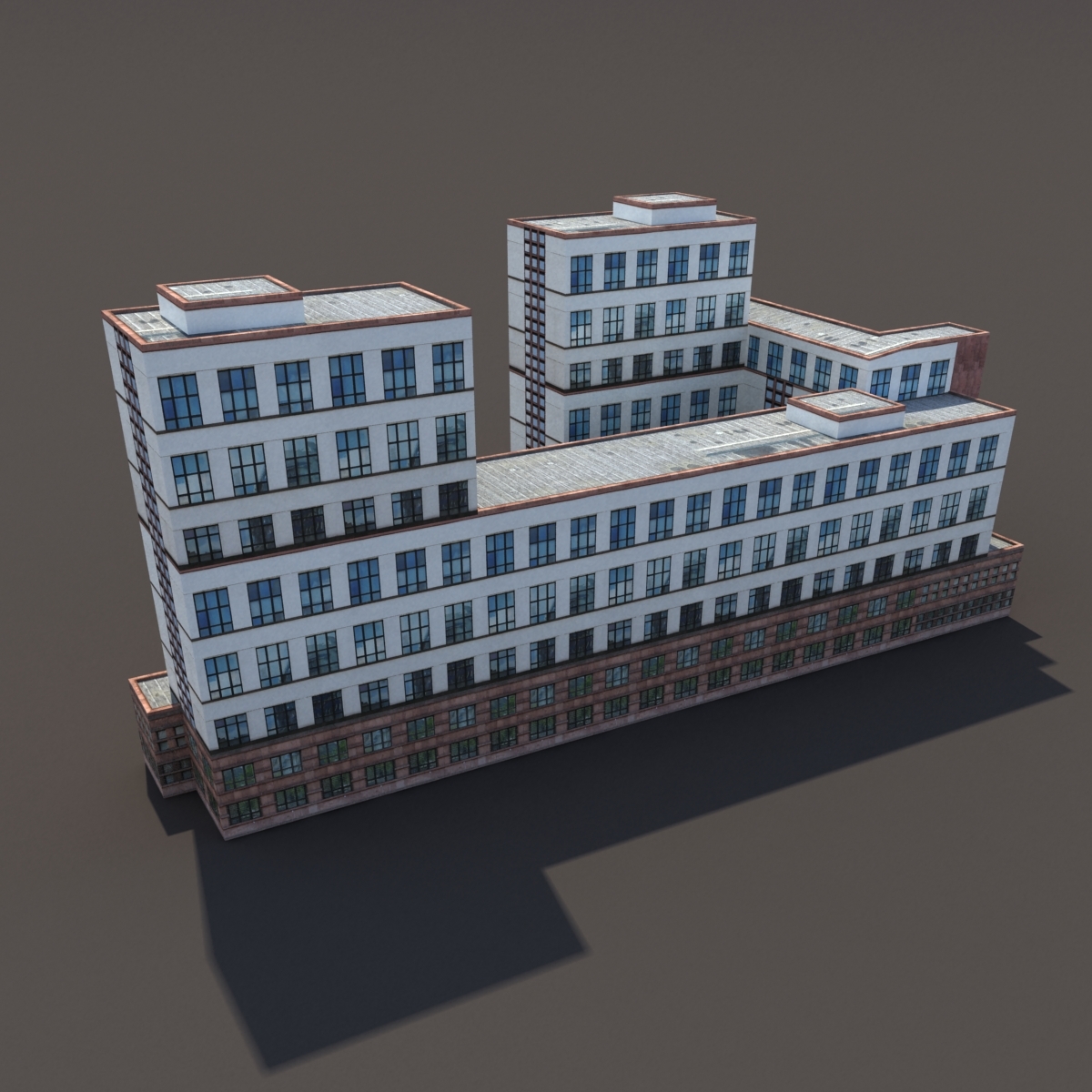 Office building model - TurboSquid 1157764