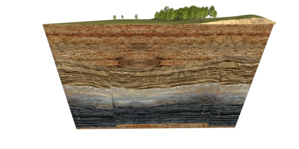 Texture psd underground layers ground