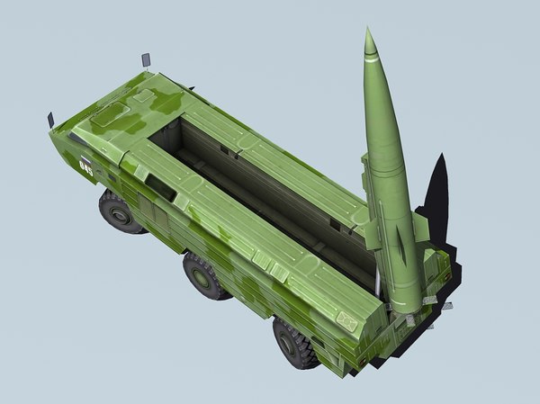 3d model soviet 9k79 tochka tochka u