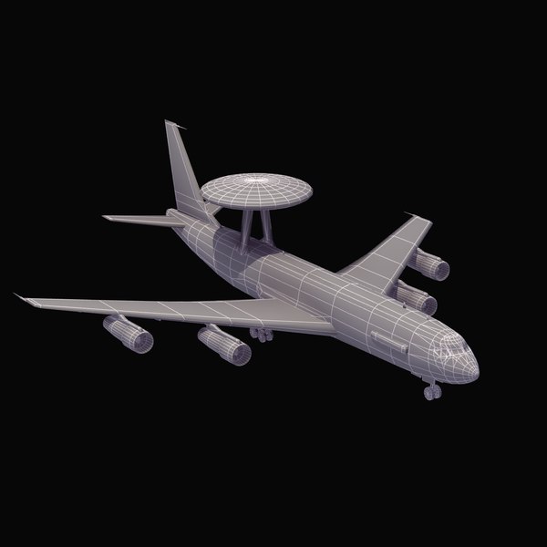 3d model e3 sentry awacs