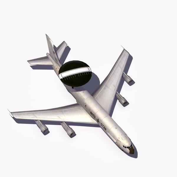 3d model e3 sentry awacs