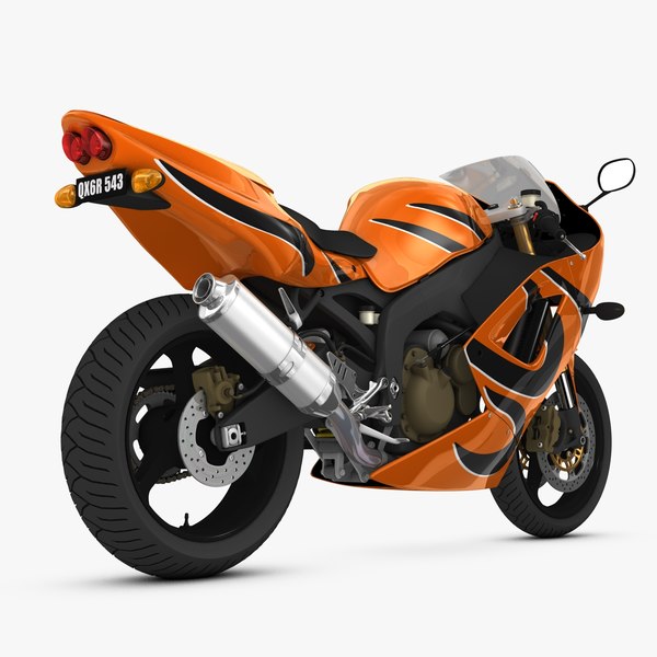 3d model bike generic sport 2000s