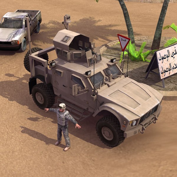 3d matv vehicle model
