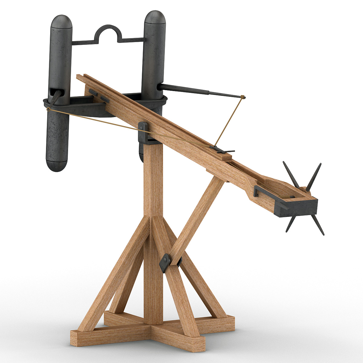 roman light ballista 3d model
