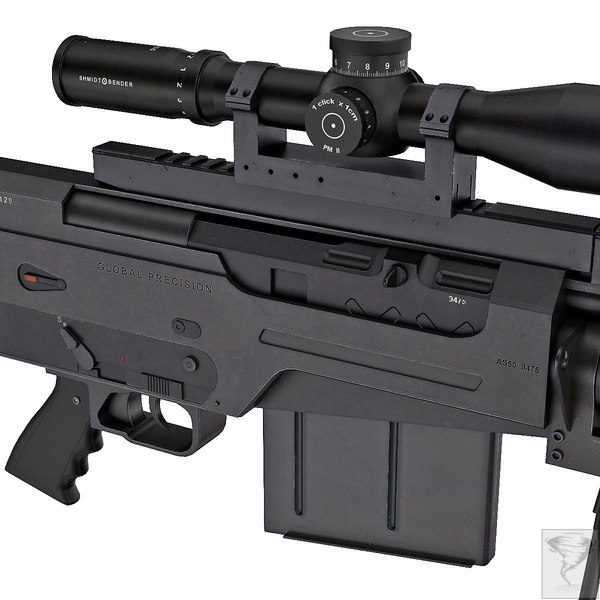 accuracy international as50 3d model