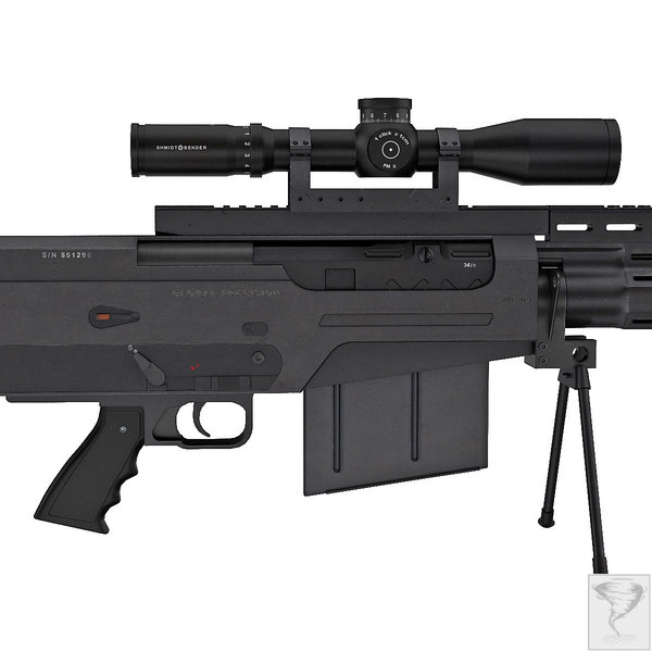 accuracy international as50 3d model