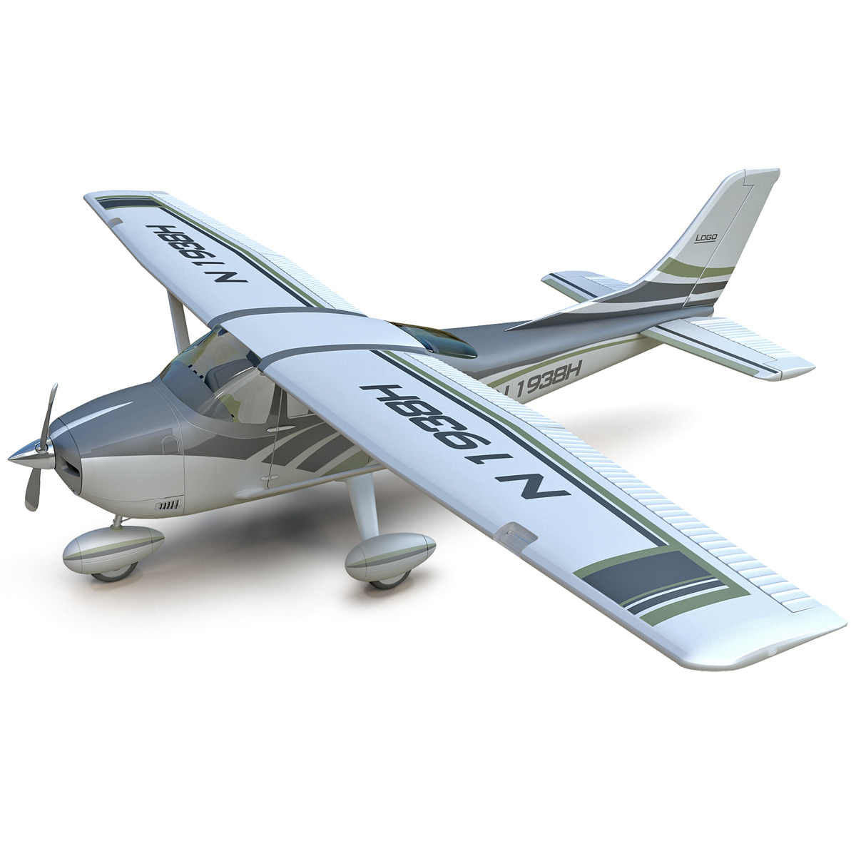 3d cessna 182 model