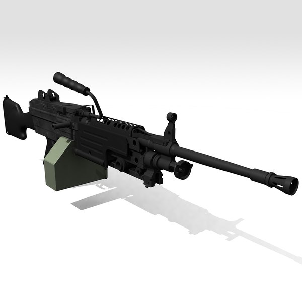 maya m249 squad automatic weapon