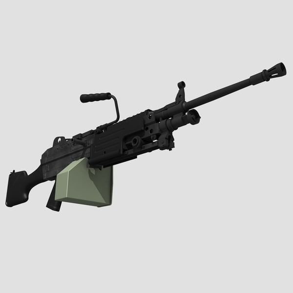 maya m249 squad automatic weapon