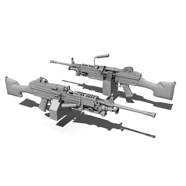 maya m249 squad automatic weapon
