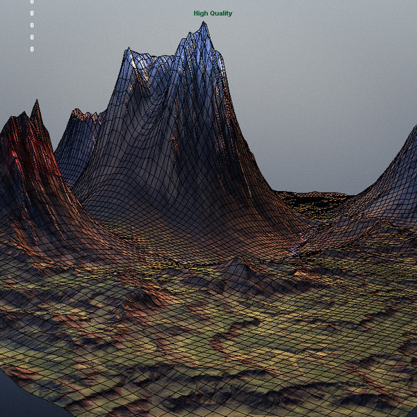 3d model landscape terrain