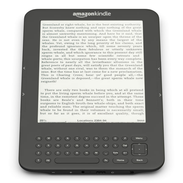 3d model amazon kindle keyboard 3g