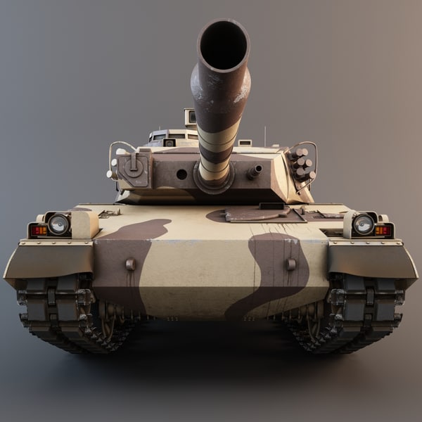amx 40 french main battle tank 3d 3ds