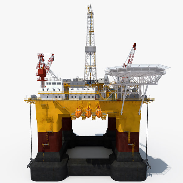 3ds max oil rig platform - Oil Rig Platform... by 3d_molier