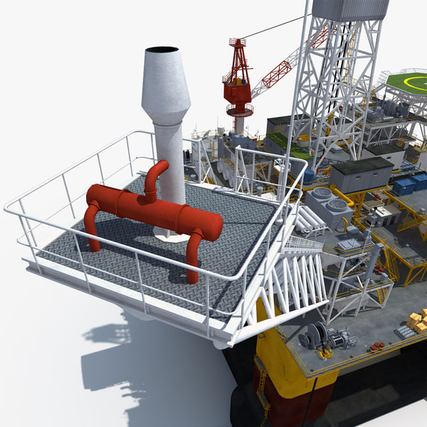 3ds max oil rig platform - Oil Rig Platform... by 3d_molier