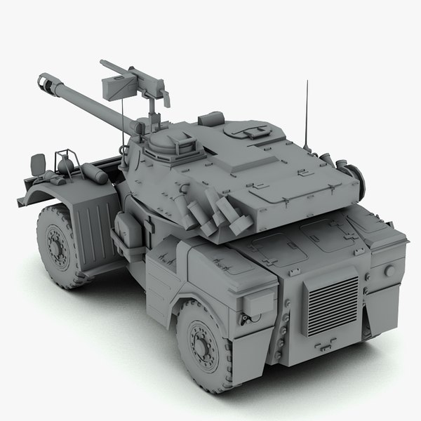 south african eland 90 3d model