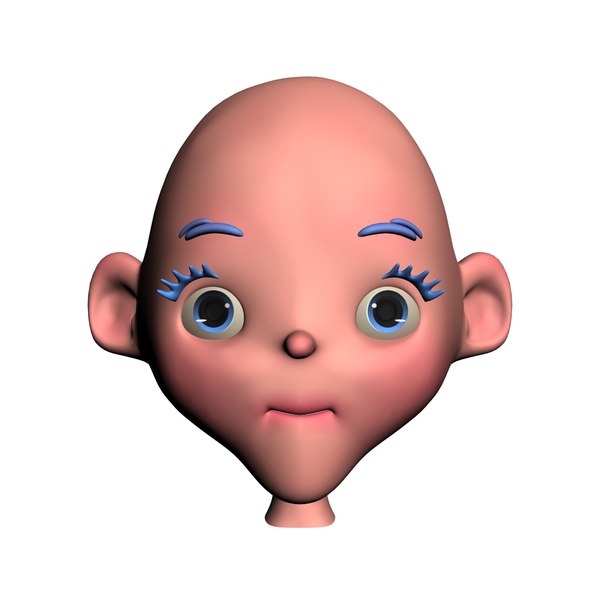 3ds cartoon head