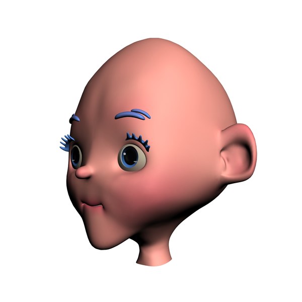 3ds cartoon head