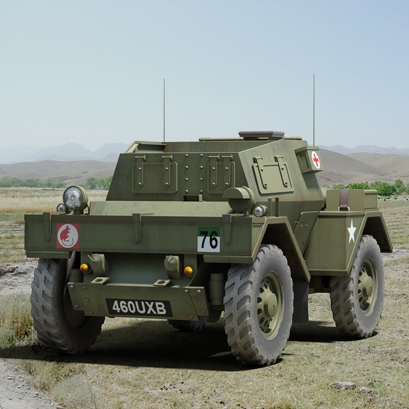 ww2 daimler dingo armored 3ds