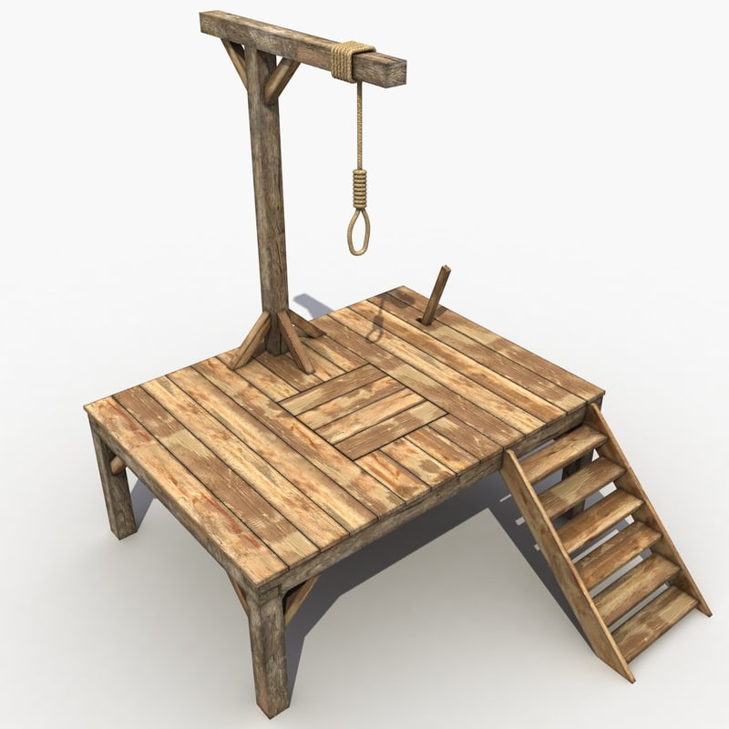 gallows modeled model