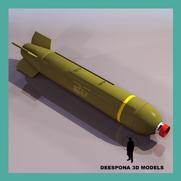 cbu air cluster bomb 3d max