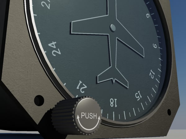 3d directional gyro heading indicator