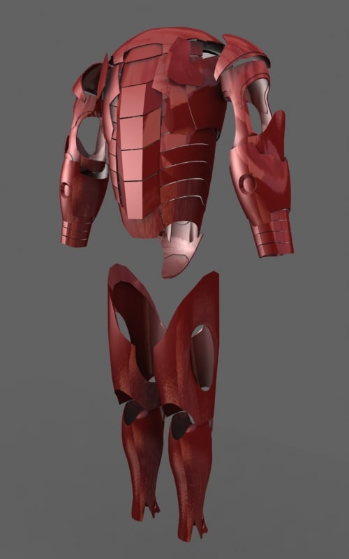 max armor iron man suit
