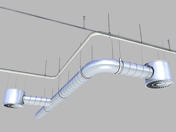 3d ceiling mechanical