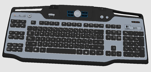 3ds max logitech g11 keyboard gaming