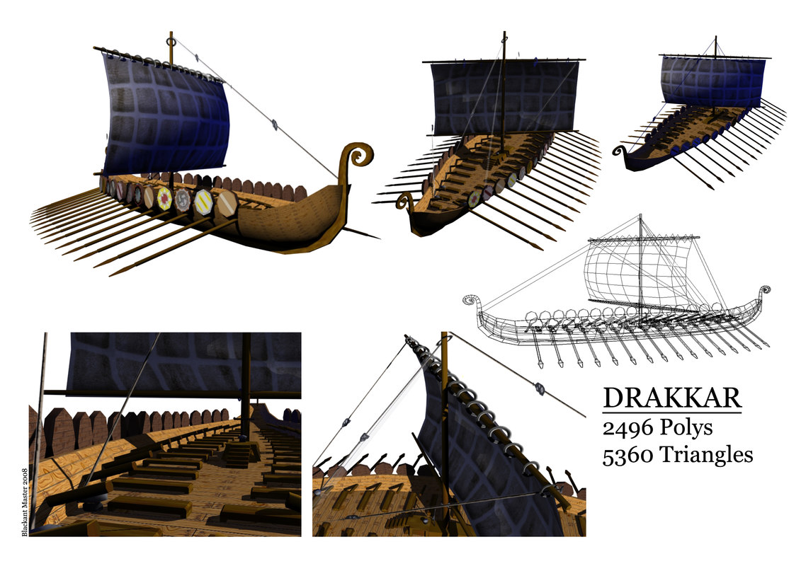 3ds max drakkar games