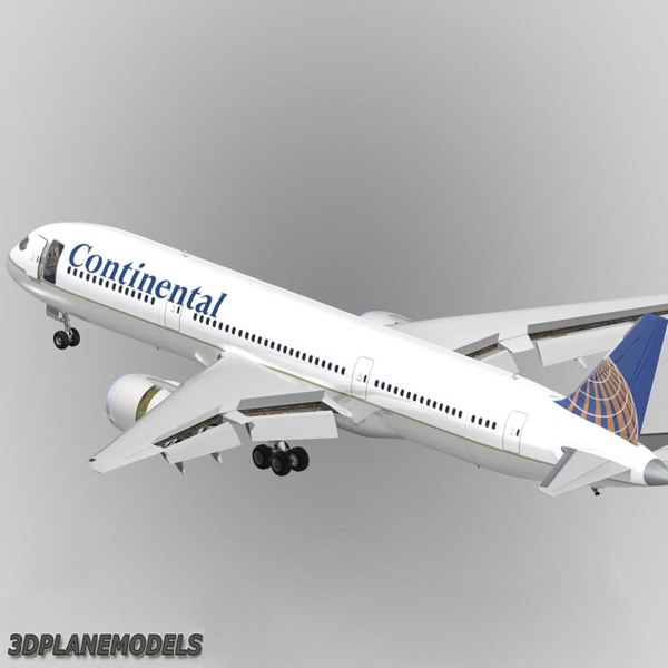 3d b787 9 continental airlines 787 9 model