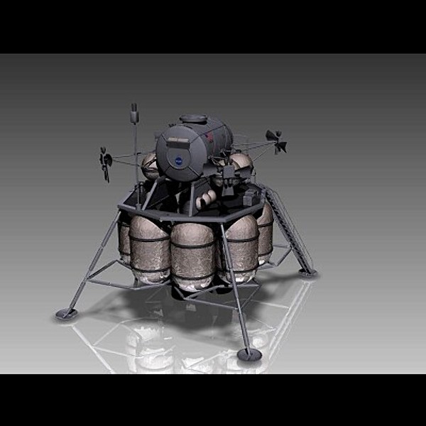 3d altair lunar surface access