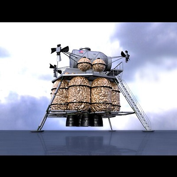 3d altair lunar surface access