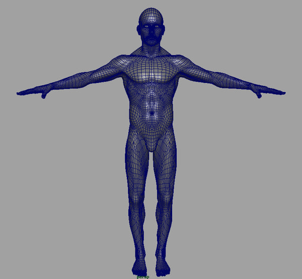 maya body male
