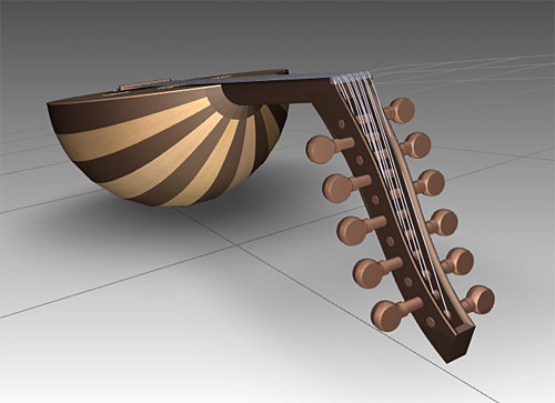 oud loot polygons 3d 3ds