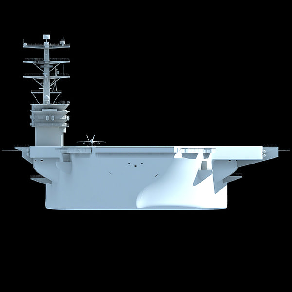 3d model uss nimitz