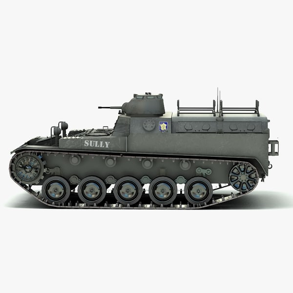 combat apc army 3d model