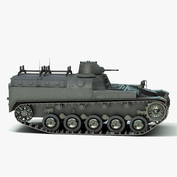 combat apc army 3d model