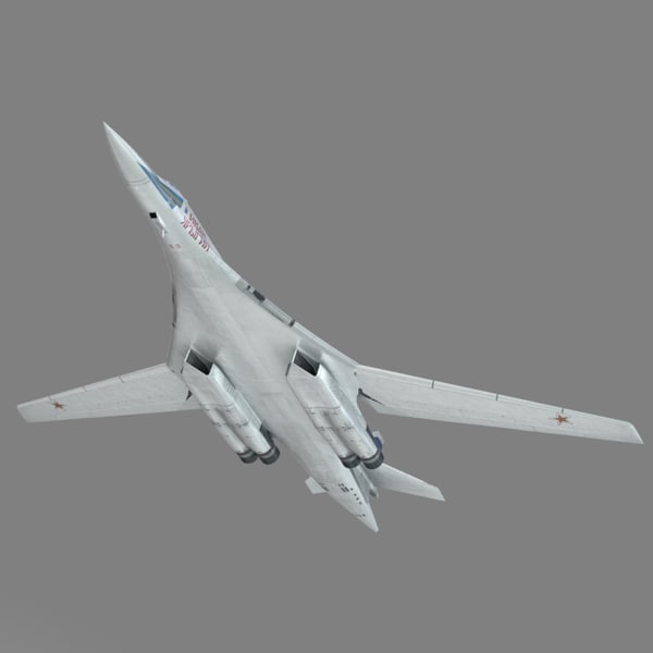 tu 160 bomber 3d ma