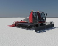3d prinoth beast snow groomer